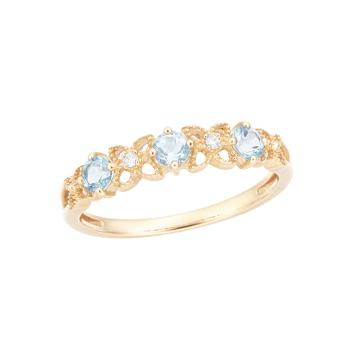 K10イエローゴールドブルートパーズリング: リング|TSUTSUMI（ジュエリーツツミ）オンラインショップ【JEWELRY TSUTSUMI Online Shop】